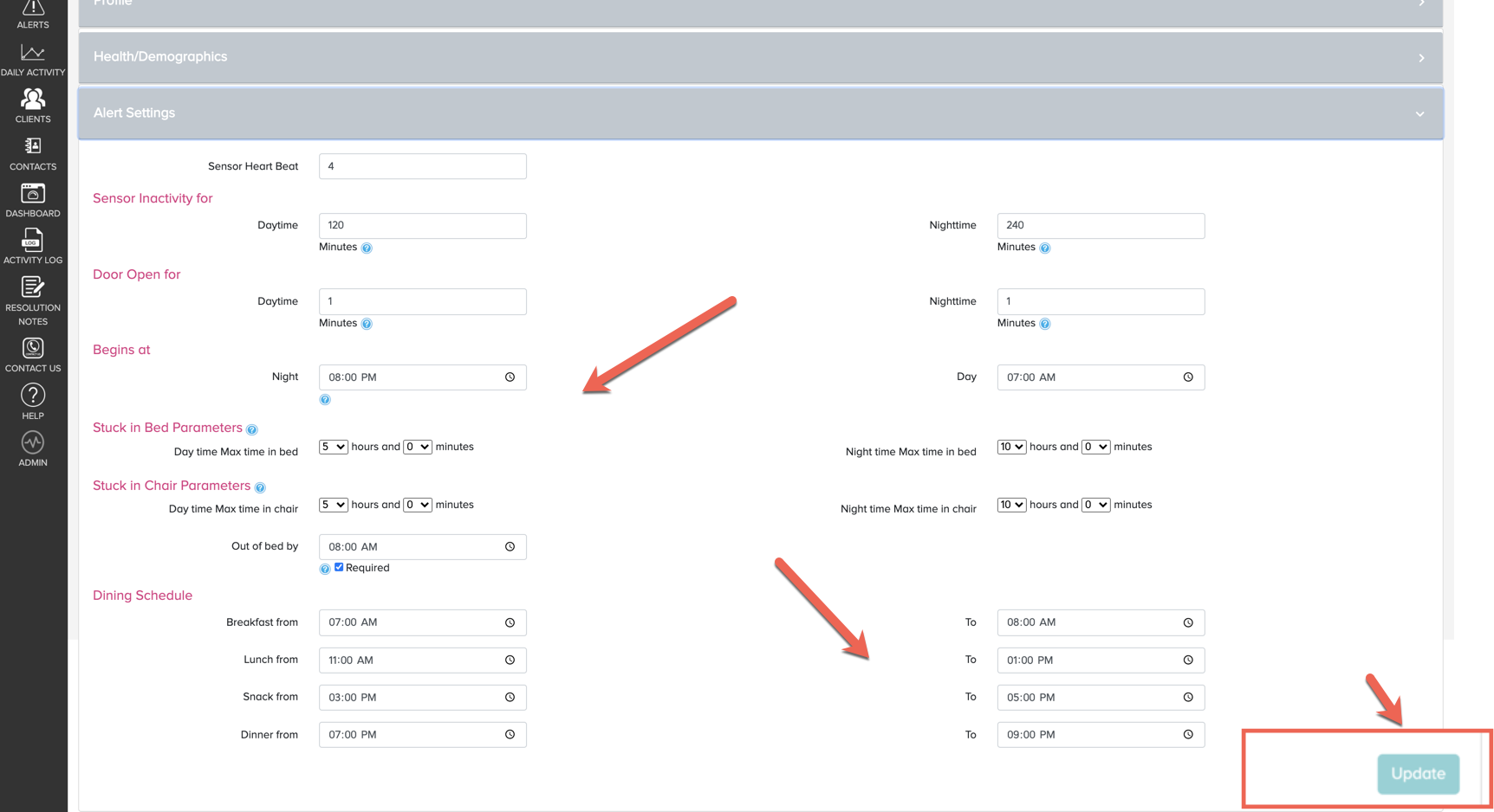 ZEMPLEE SETUP FOR INDEPENDENT LIVING